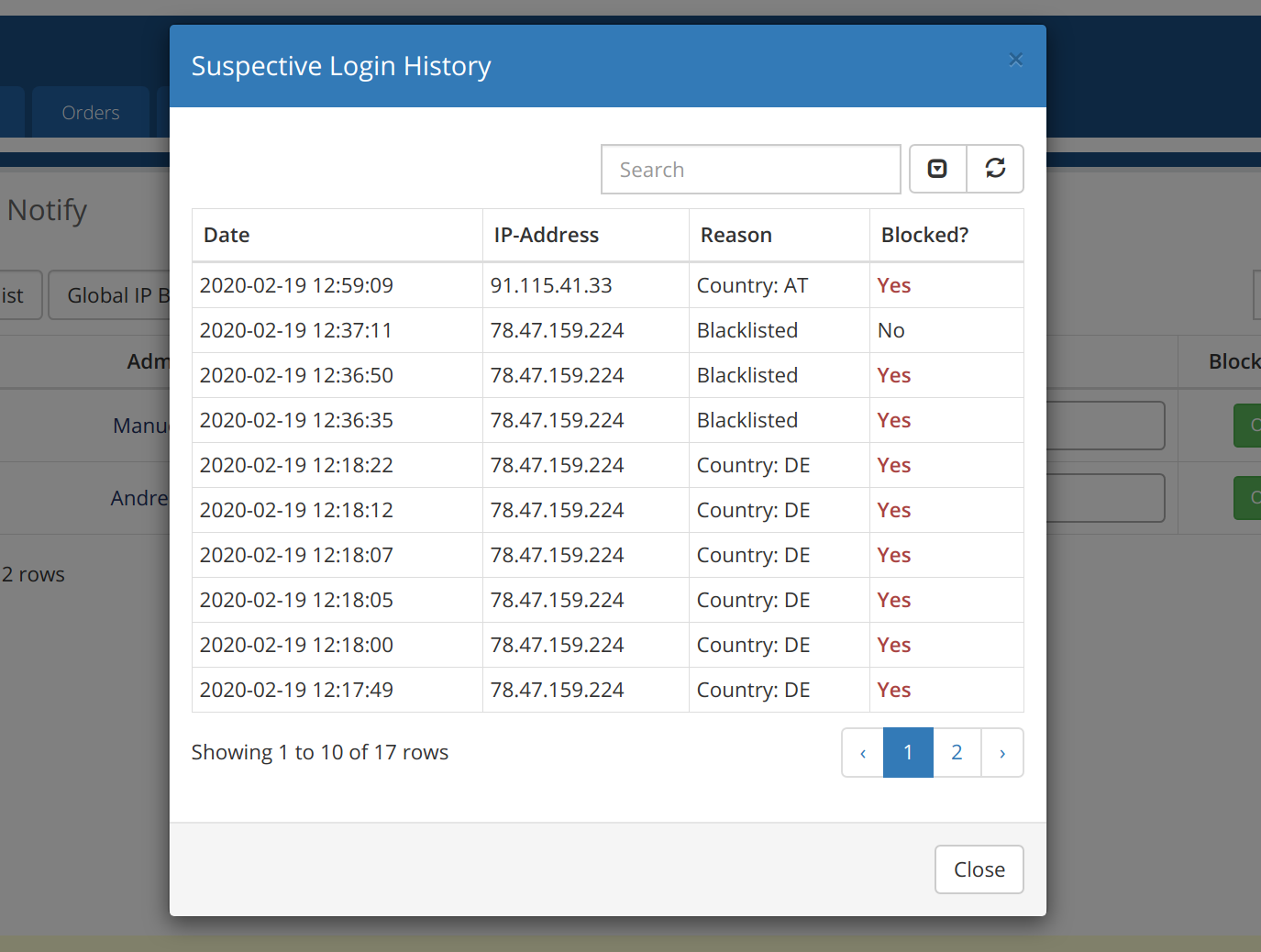 Usage - Admin Login Notify - Deploymentcode Documentation