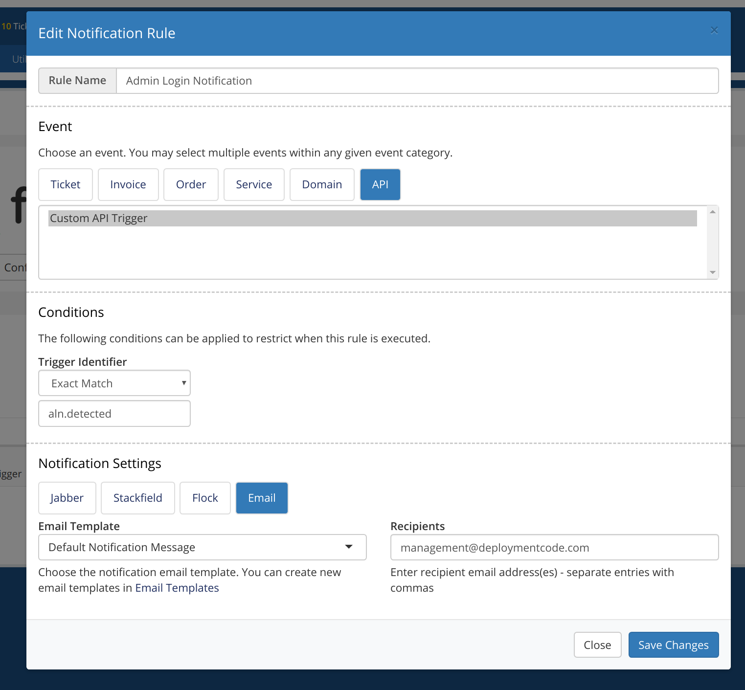 Setup Login Notifications - Admin Login Notify - Deploymentcode ...